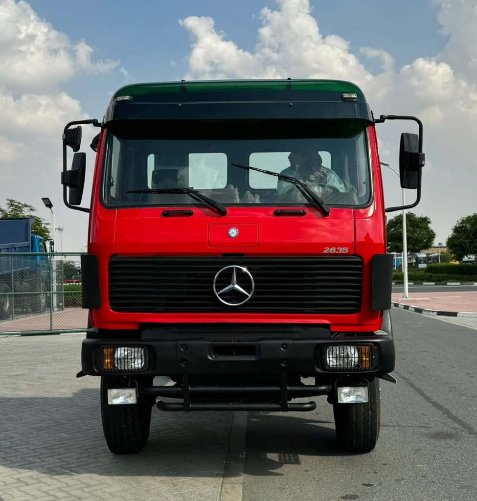 MERCEDES BENZ 2635 CAB CHASSIS TRUCK (6X4). – Zadran Trucks