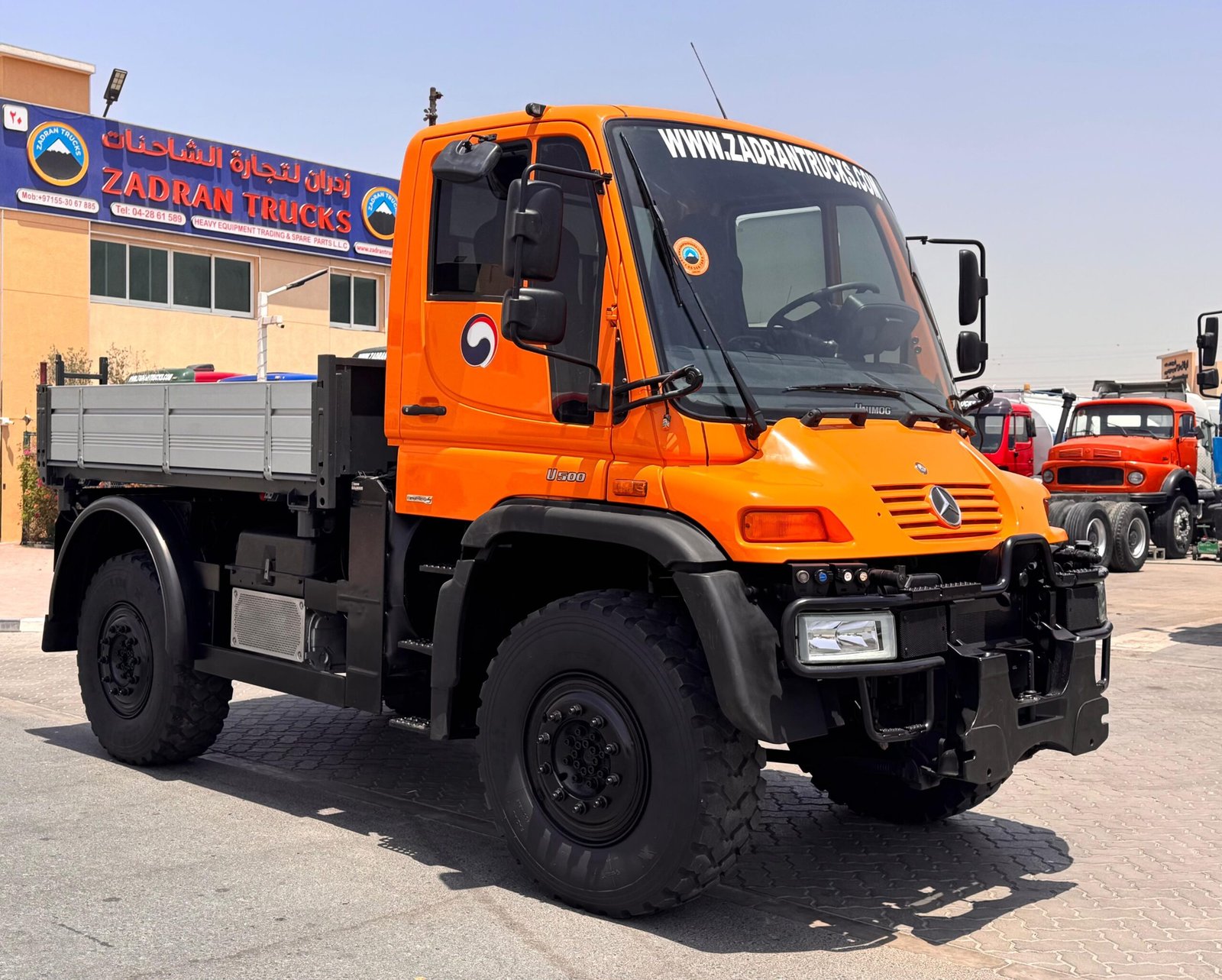MERCEDES UNIMOG U500 MODEL 2014 – Zadran Trucks