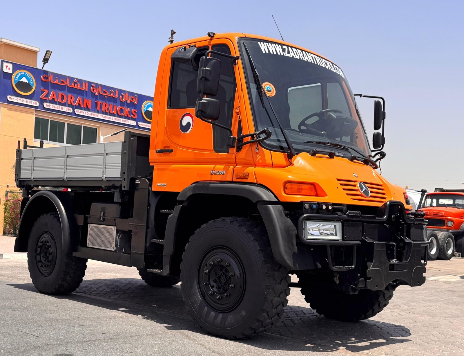 MERCEDES UNIMOG U500 MODEL 2014 – Zadran Trucks