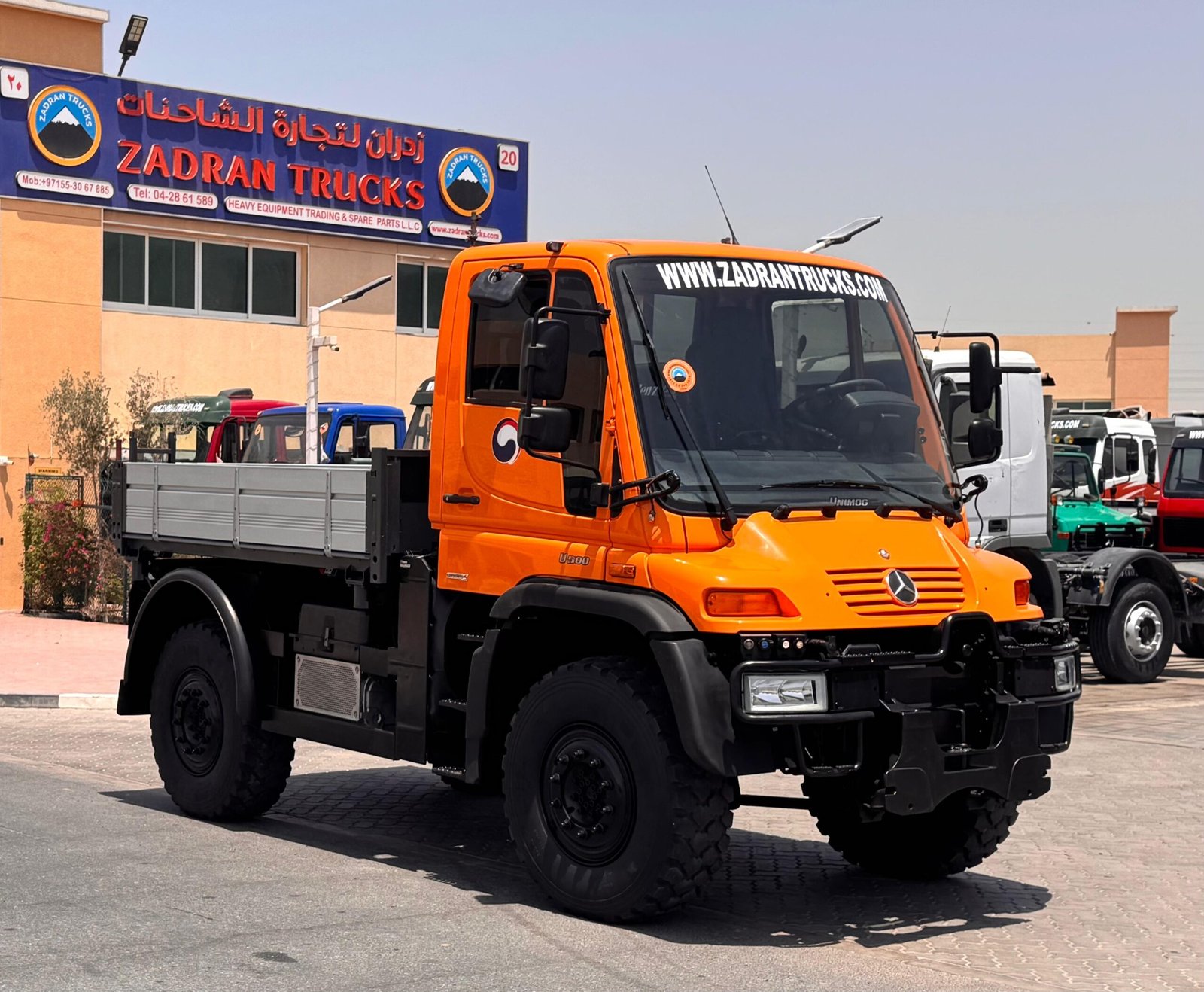 MERCEDES UNIMOG U500 MODEL 2014 – Zadran Trucks