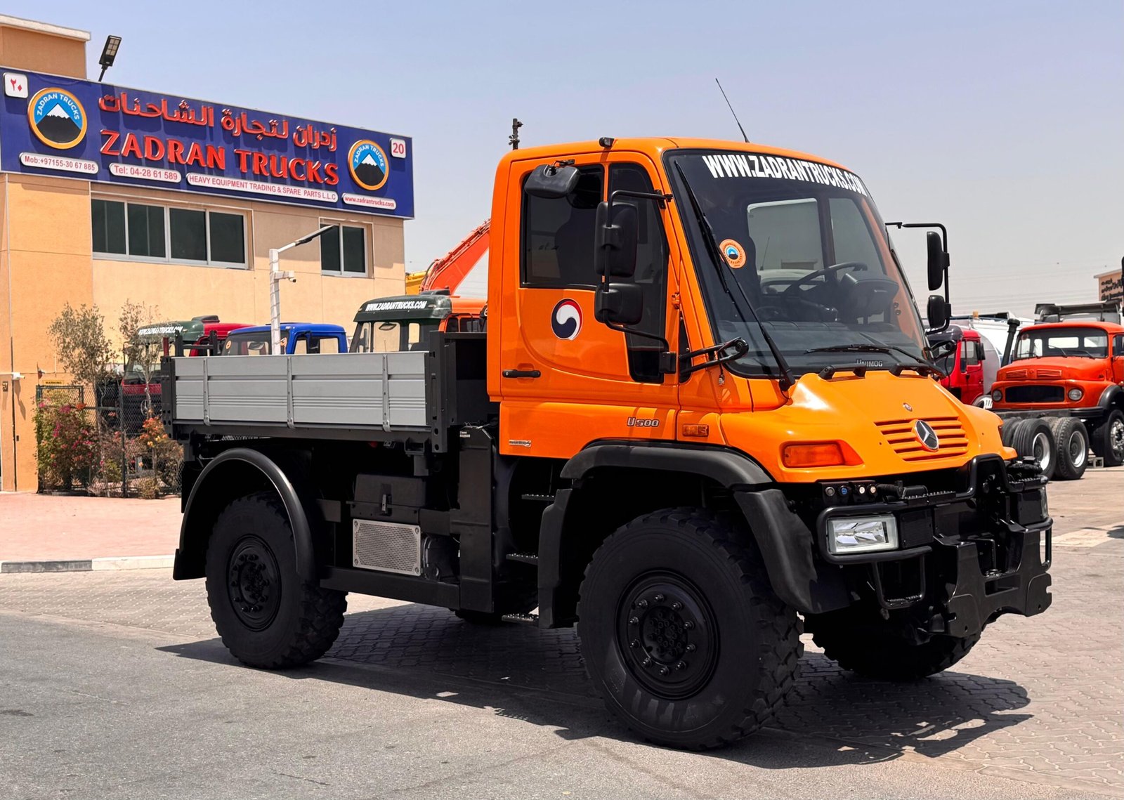 MERCEDES UNIMOG U500 MODEL 2014 – Zadran Trucks