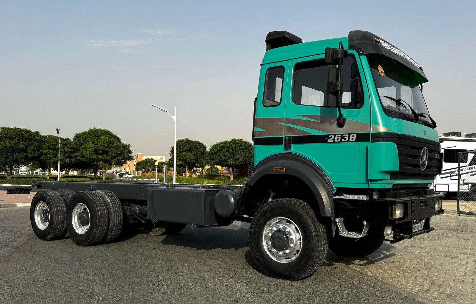 MERCEDES BENZ 2638 LONG CHASSIS TRUCK – Zadran Trucks