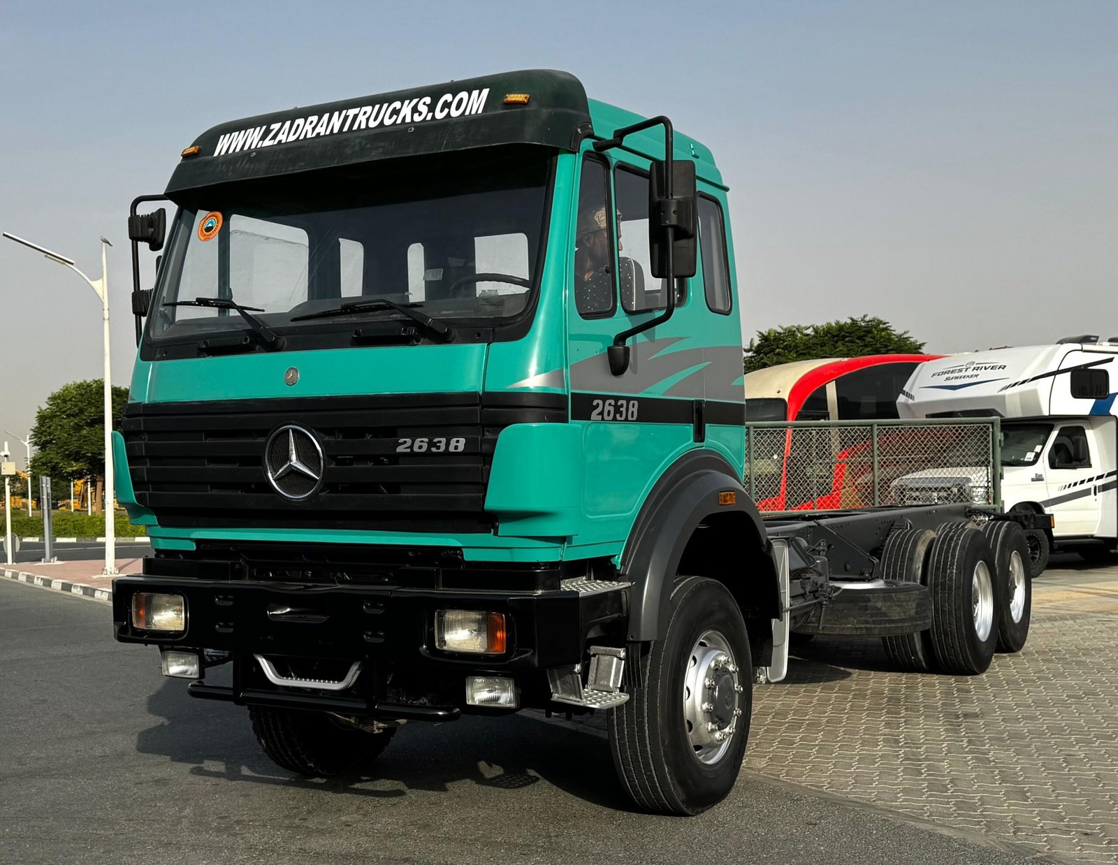 MERCEDES BENZ 2638 LONG CHASSIS TRUCK – Zadran Trucks