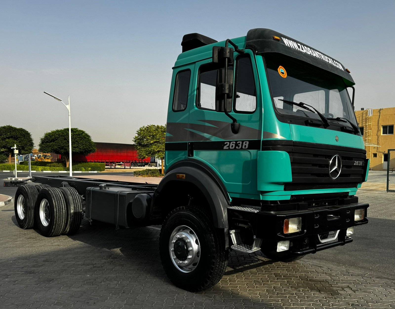 MERCEDES BENZ 2638 LONG CHASSIS TRUCK – Zadran Trucks