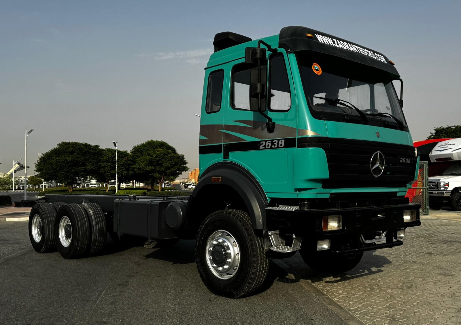 MERCEDES BENZ 2638 LONG CHASSIS TRUCK – Zadran Trucks