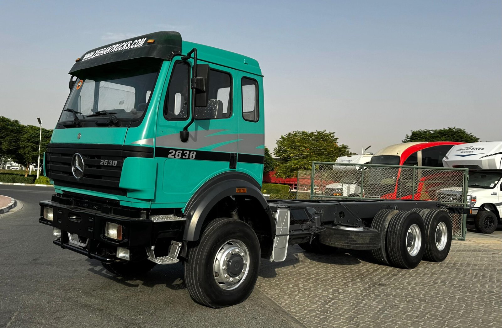 MERCEDES BENZ 2638 LONG CHASSIS TRUCK – Zadran Trucks