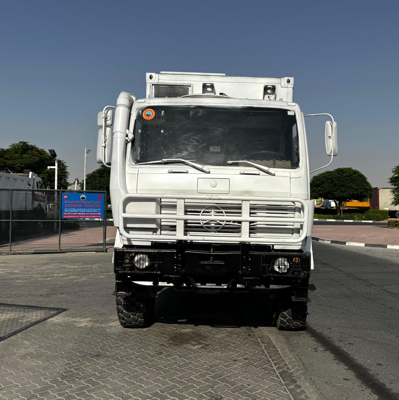 MERCEDES BENZ 2628 WITH BOX 6X6 TRUCK – Zadran Trucks