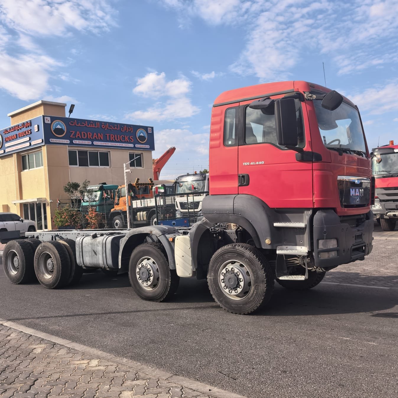 MAN TGS 41.440 8X8 LONG CHASSIS TRUCK – Zadran Trucks